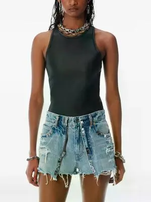 Alexander Wang Distressed Denim Shorts