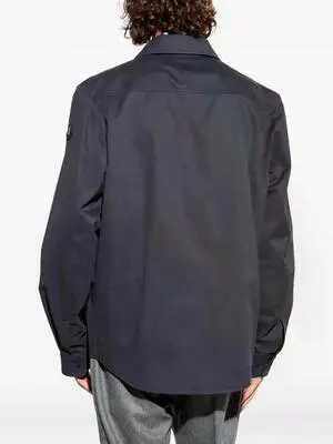 Moncler Logo-patch Shirt - Blue