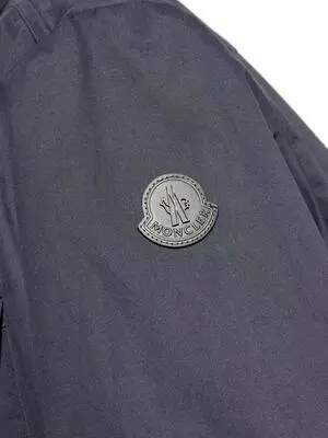 Moncler Logo-patch Shirt - Blue
