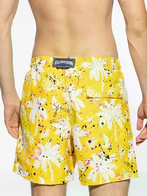 Palm Angels Palm-tree Print Swim Shorts