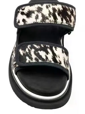 Hogan Double-strap Flat Sandals
