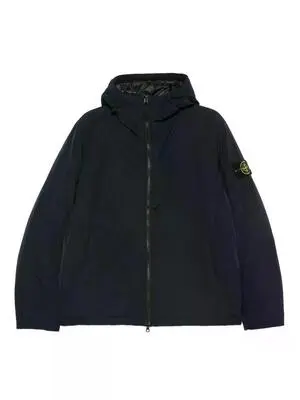 Stone Island Compass-motif Jacket - Blue