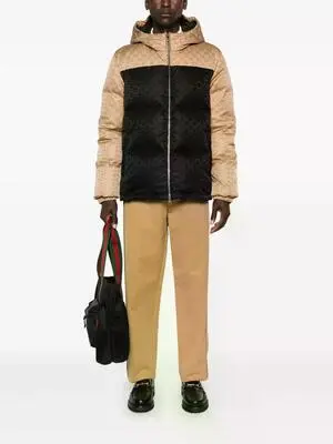 Gucci Gg Canvas Puffer Jacket
