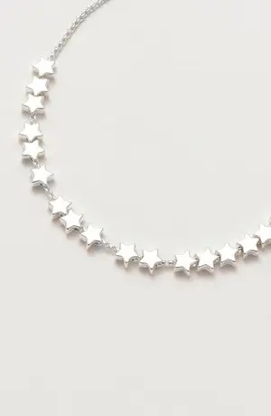Estée Lauder Stars So Bright Chain Slider Bracelet - Silver