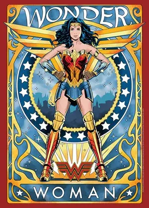 WONDER WOMAN 1984 Trading Card Graphic T-shirt
