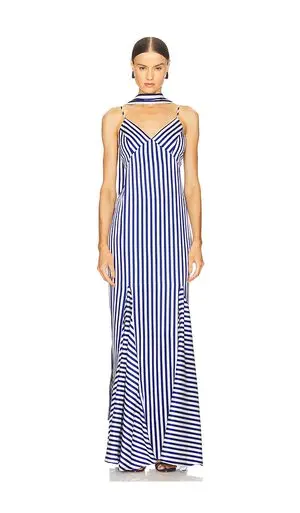 Katie May Tiki Gown In Royal