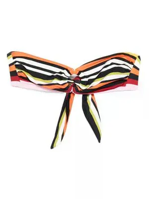 CALA DE LA CRUZ Sandra Bikini Top - Orange