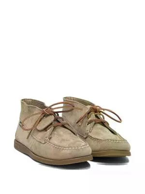 SEBAGO Suede Lace-up Chukka Boots - Neutrals