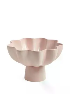 &K AMSTERDAM Sun Pedestal Bowl - Pink