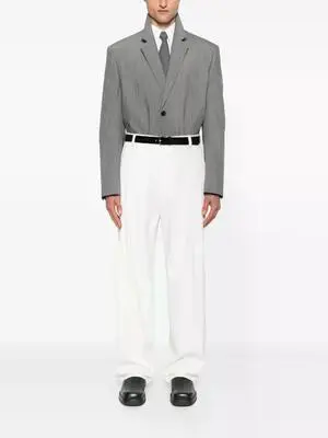Givenchy Pleated Wide-leg Trousers
