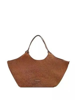 GIANNI CHIARINI Suede Tote Bag