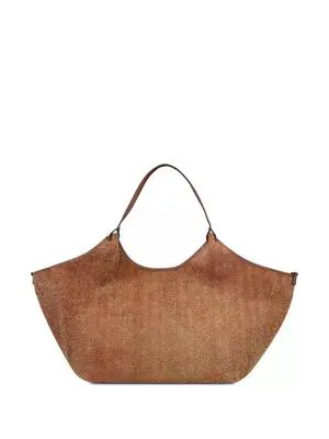 GIANNI CHIARINI Suede Tote Bag