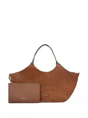 GIANNI CHIARINI Suede Tote Bag
