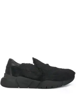 Moschino Textured Flats For Women