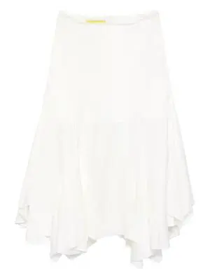 MARQUES' ALMEIDA Handkerchief-hem Skirt - Neutrals