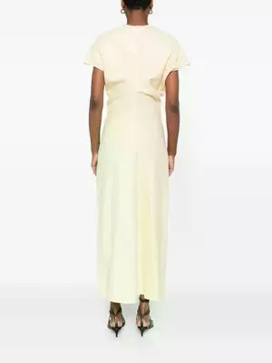 TOTEME Slouch-waist Maxi Dress - Neutrals