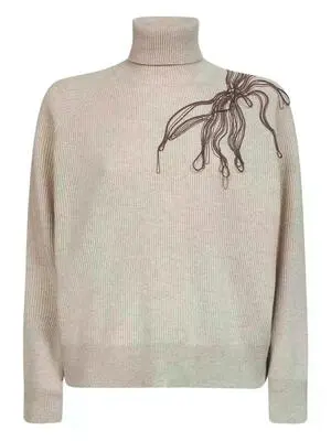 Brunello Cucinelli Roll Neck Sweaters For Women