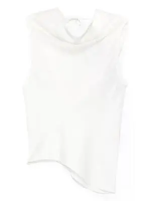 MARQUES' ALMEIDA Asymmetric Cowl-neck Top