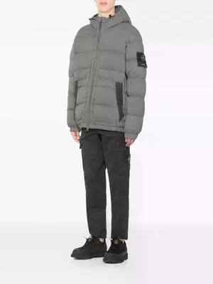 Stone Island Quilted Hooded Down Jacket