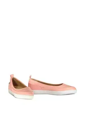 Moschino Logo-plaque Ballerina Flats