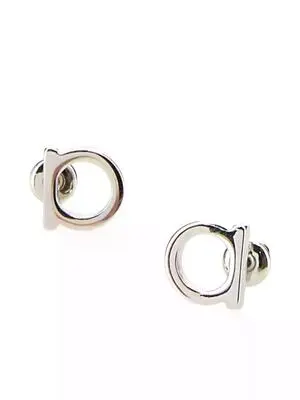 FERRAGAMO Gancini Stud Earrings