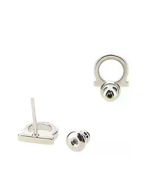FERRAGAMO Gancini Stud Earrings