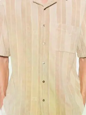 Fendi Striped Cotton Shirt