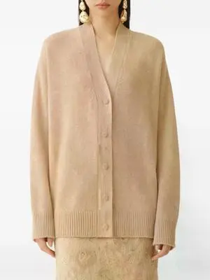 Fabiana Filippi V-neck Cardigan - Neutrals