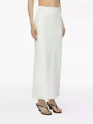 Auralee Slit Midi Skirt