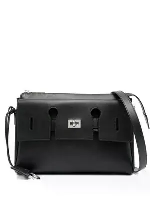 Balenciaga Flap Messenger Bag - Black