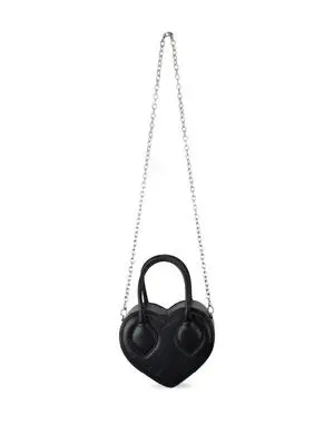 AMBUSH Heart Top-handle Shoulder Bag - Black