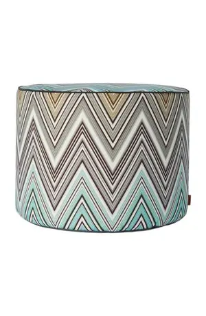 Missoni Kew Outdoor Cylinder Pouf 40x30 - Multicoloured