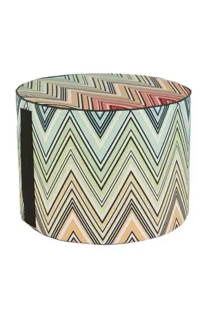 Missoni Kew Outdoor Cylinder Pouf 40x30 - Orange