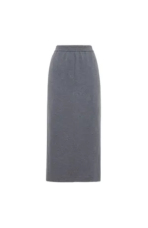 Brunello Cucinelli Track Midi Skirt