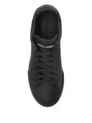 Dolce & Gabbana Leather Low-top Sneakers