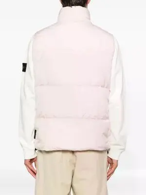 Stone Island Compass-motif Vest - Pink