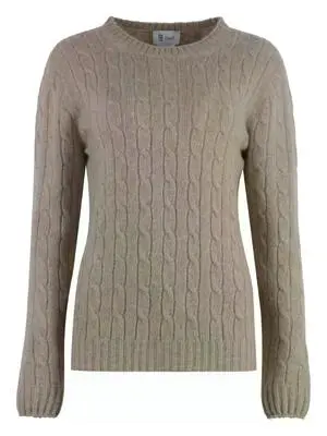 The (alphabet) Drop Shoulder Knitwear For Women