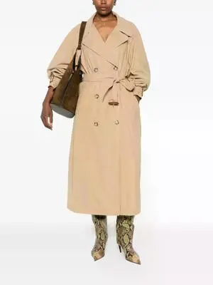 Isabel Marant Étoile Elea Belted Trench Coat - Neutrals