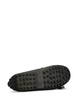 TOD'S Leather Loafers - Black