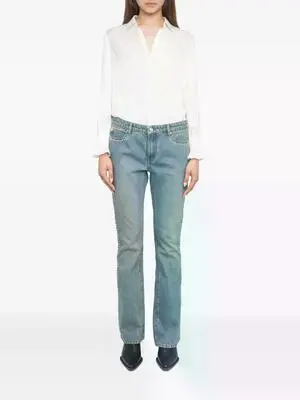 Zadig&Voltaire Stud-embellished Flared Jeans - Blue