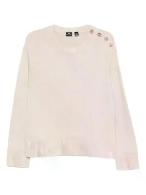 Paul Smith Button-detail Sweater - Neutrals