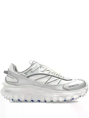Moncler Silver Tone Sneakers For Men