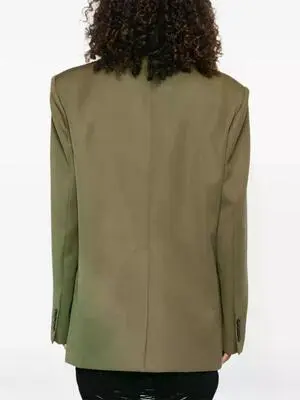 Attico Single-breasted Blazer - Green