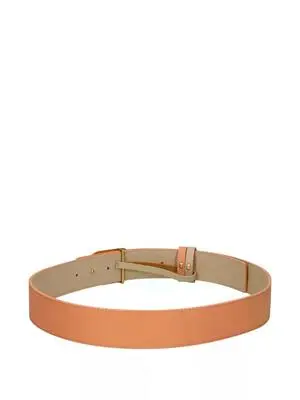 TWINSET Reversible Leather Belt - Neutrals