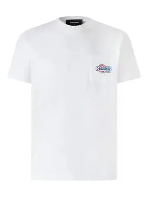 Dsquared2 Logo-patch Pocket T-shirt