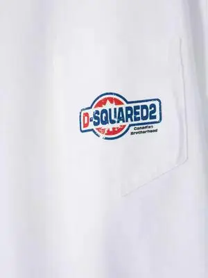 Dsquared2 Logo-patch Pocket T-shirt