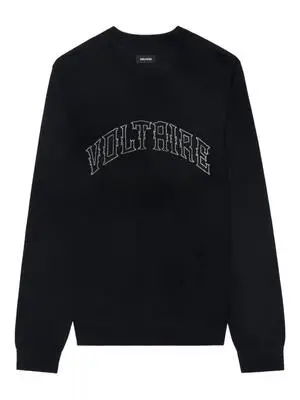 Zadig&Voltaire Logo Wool Sweater