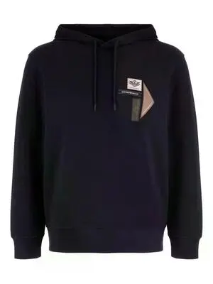 Emporio Armani Logo-patch Hoodie