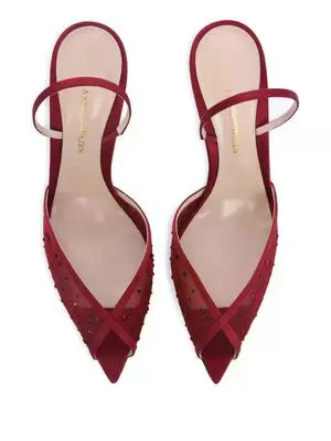 ANDREA WAZEN 105mm Katy Slingback Pumps