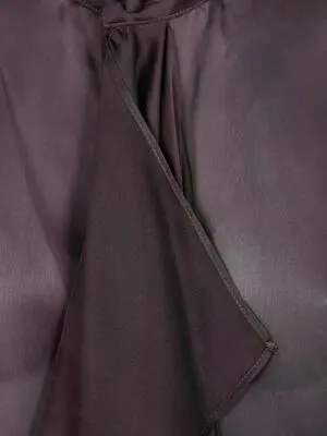 Sacai Ruffled High-neck Blouse